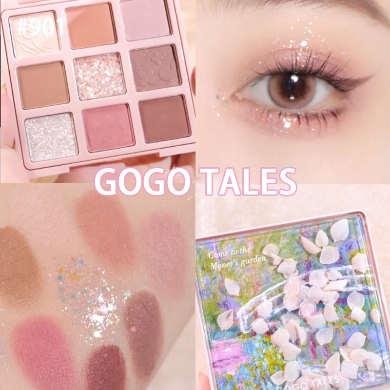 Cod Gogo TALES พาเลตต์อายแชโดว์ เนื้อแมตต์ ประกายมุก | Shopee Thailand