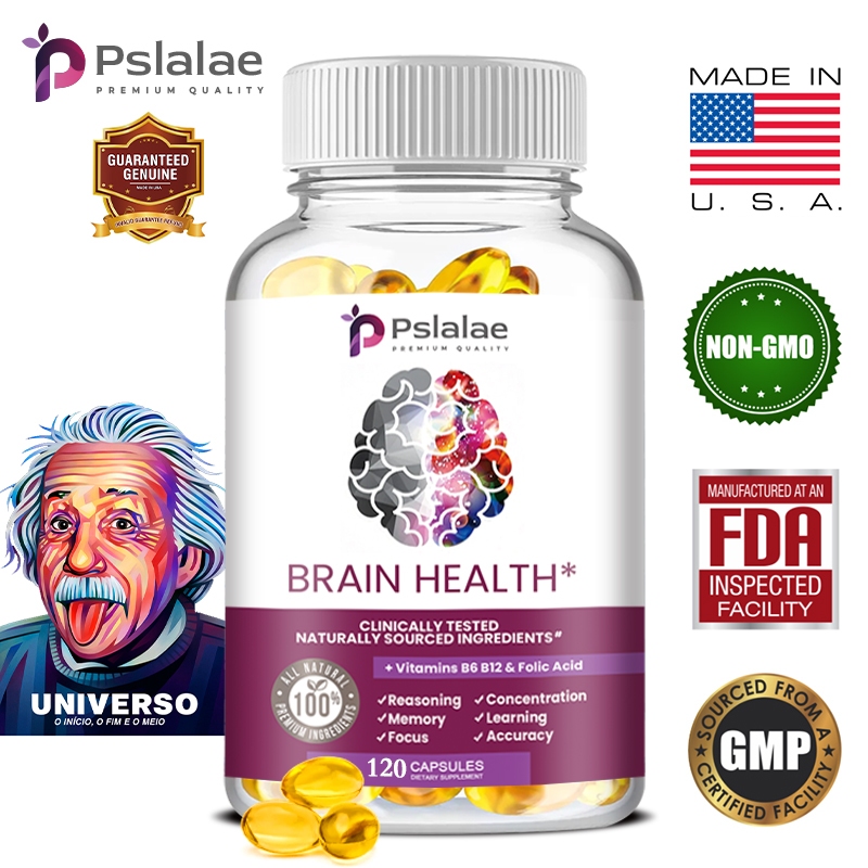【Pslalae】วิตามินสมอง - มีวิตามิน B6, B12, phosphatidylserine | Shopee ...