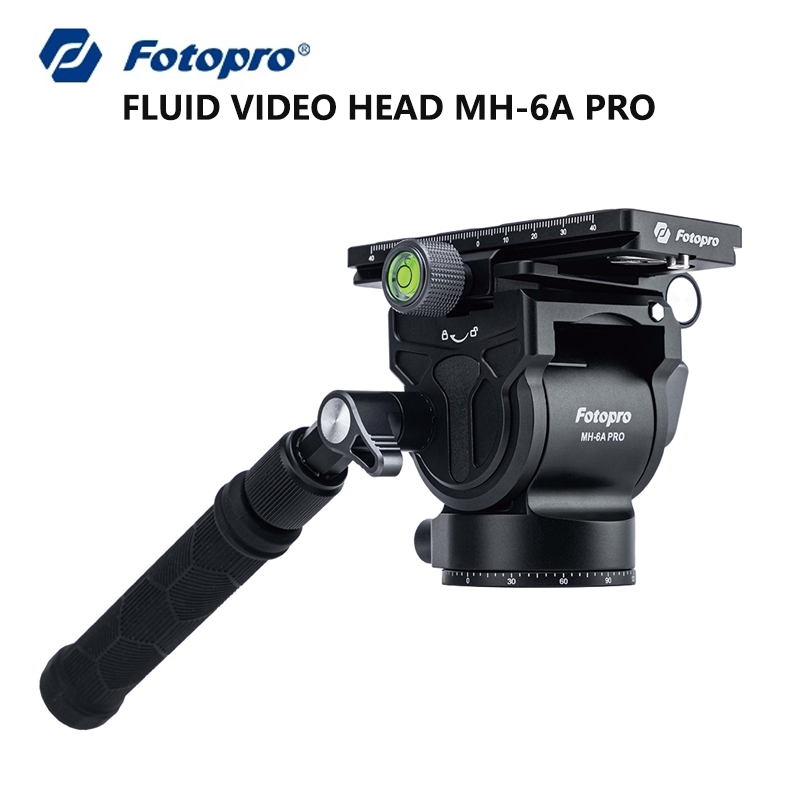 Fotopro MH-6A PRO FLUID VIDEO HEAD เหมาะกับขาตั้งกล้องและขาตั้งกล้อง ...