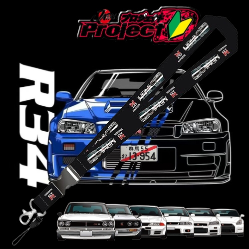 พวงกุญแจรถยนต์ Jdm Auto Refitting Racing Key ID Holders สําหรับ Nissan ...