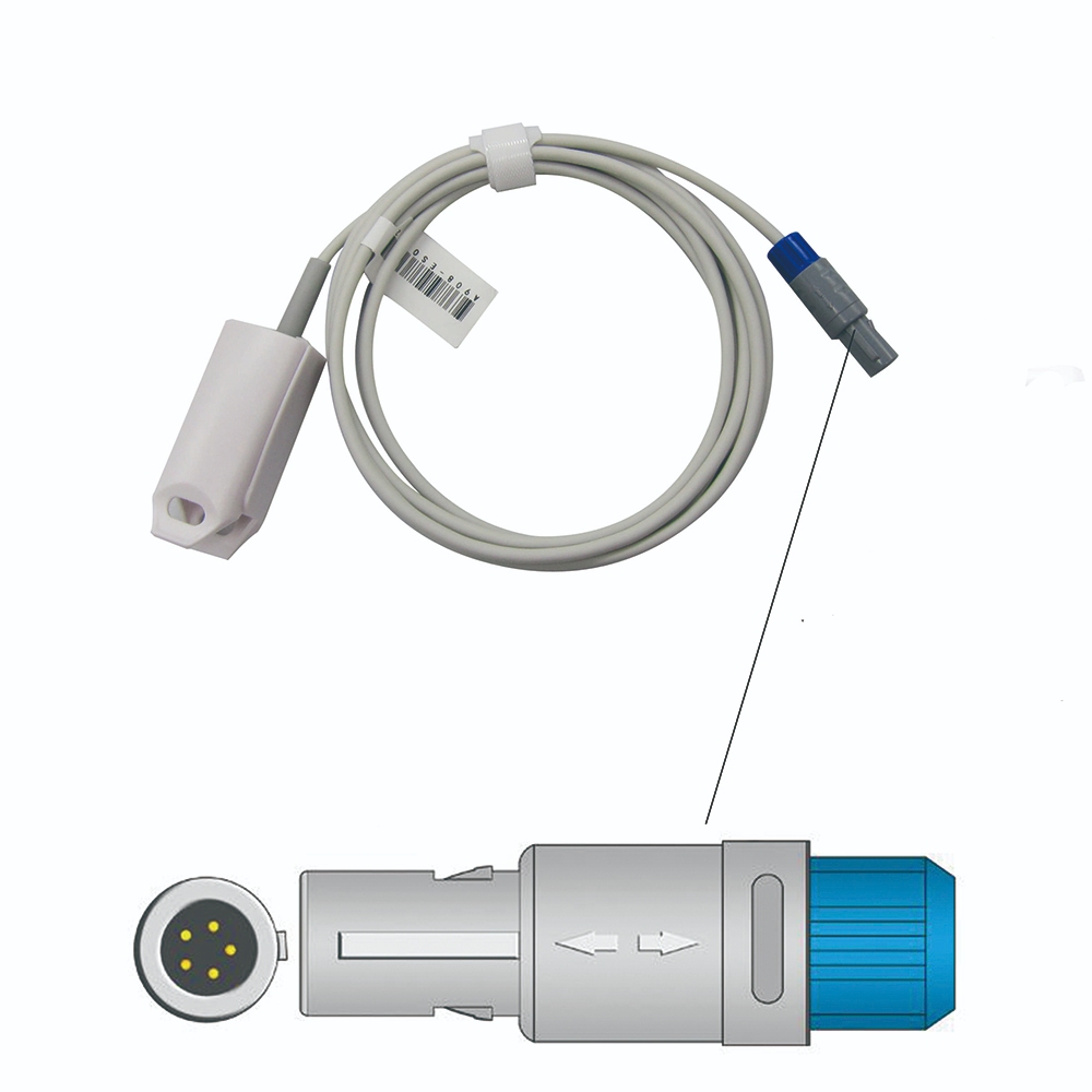 ใช้งานร่วมกับ Biocare BIOLIGHT Digital 5 Pin, SPO2 Sensor Oxygen ...