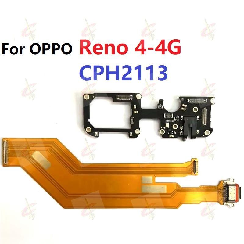 แพรตูดชาร์จ ตูดชาร์จ (Charging board) สําหรับ OPPO Reno 4 CPH2113 แพร ...