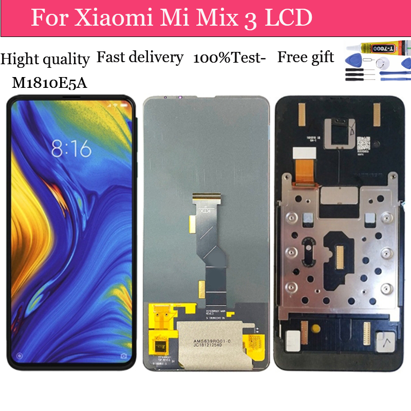 อะไหล่หน้าจอสัมผัส LCD 100% แบบเปลี่ยน สําหรับ Xiaomi MI MIX 3 MI Mix3 | Shopee Thailand