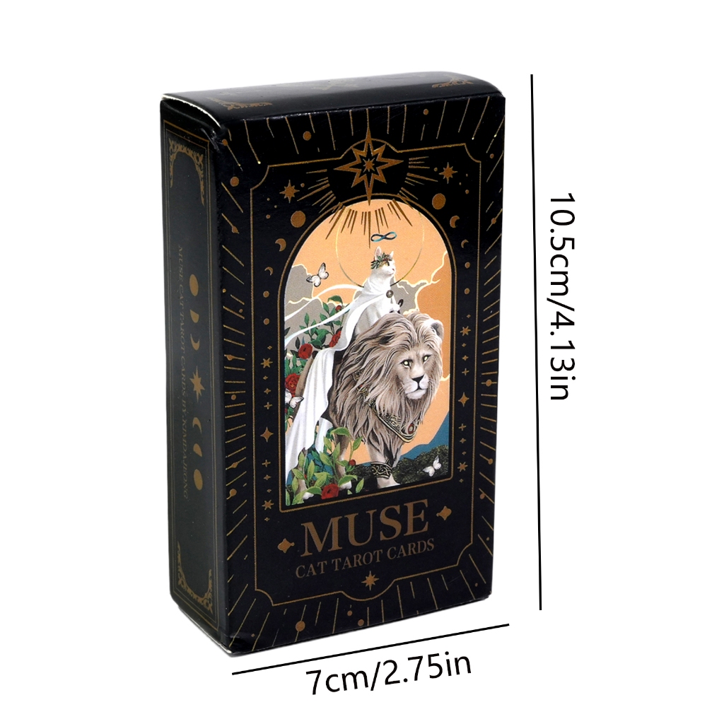 Kitten Tarot Pantha Oracle การ์ดเกมไพ่ทาโรต์ ภาษาอังกฤษ 78 แผ่น Muse ...