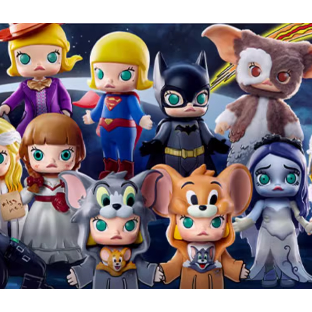 Mollyx Warner 100 Series Annabelle Jasmine Pop Mart Co-Branded ฟิกเกอร์ ...