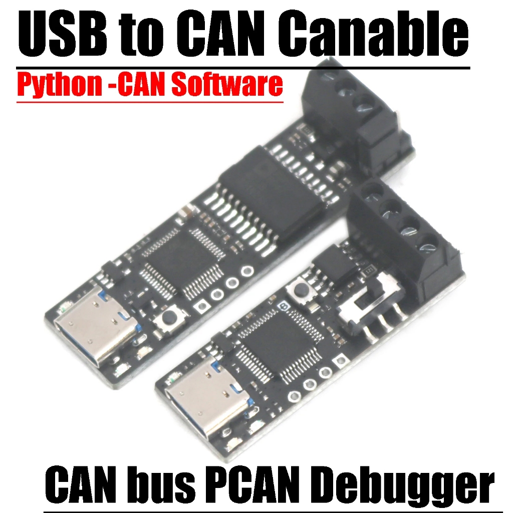 โมดูลแปลงข้อมูล TYPE-C USB เป็น CAN PCAN Debugger รองรับซอฟต์แวร์ Python Linux Win10 11 | Shopee ...