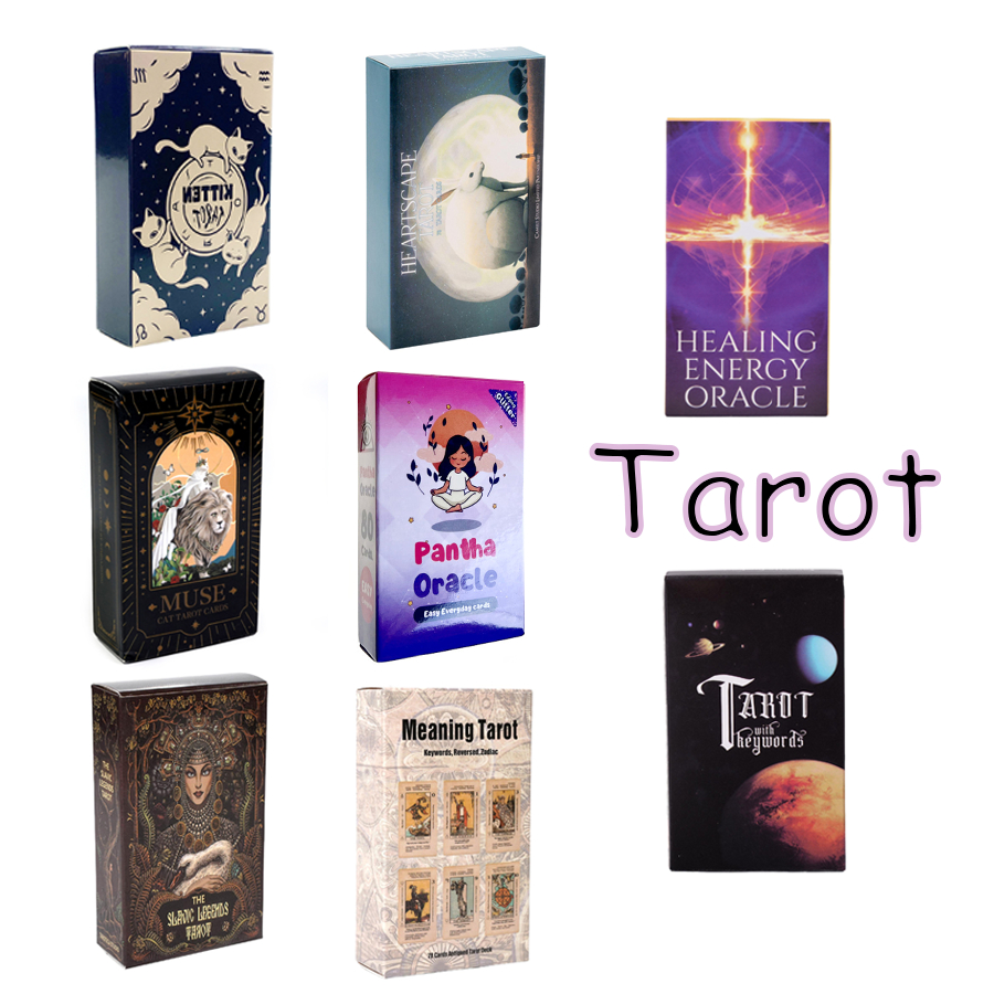 Kitten Tarot Pantha Oracle การ์ดเกมไพ่ทาโรต์ ภาษาอังกฤษ 78 แผ่น Muse ...