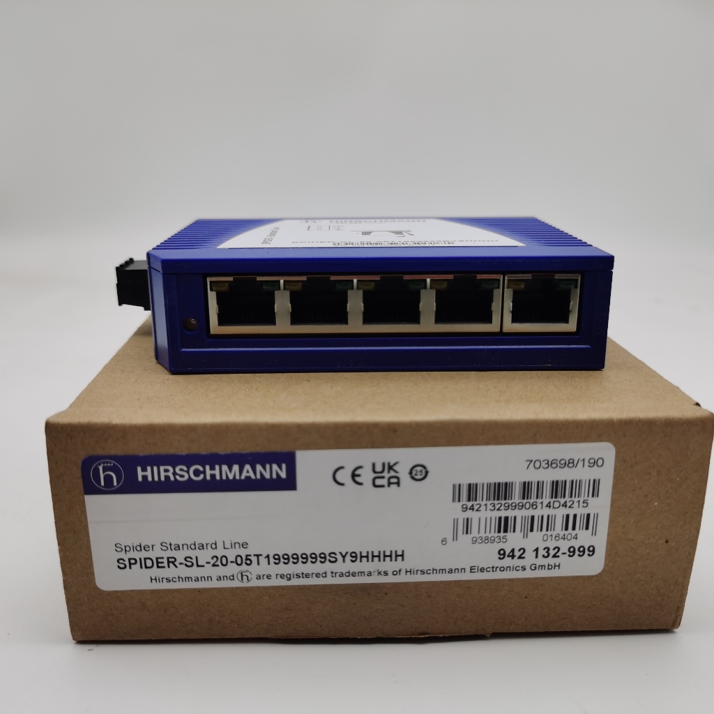 ใหม่ Hirschmann SPIDER-SL-20-05T1999999Sz9hhhh สวิตช์อีเธอร์เน็ต ...