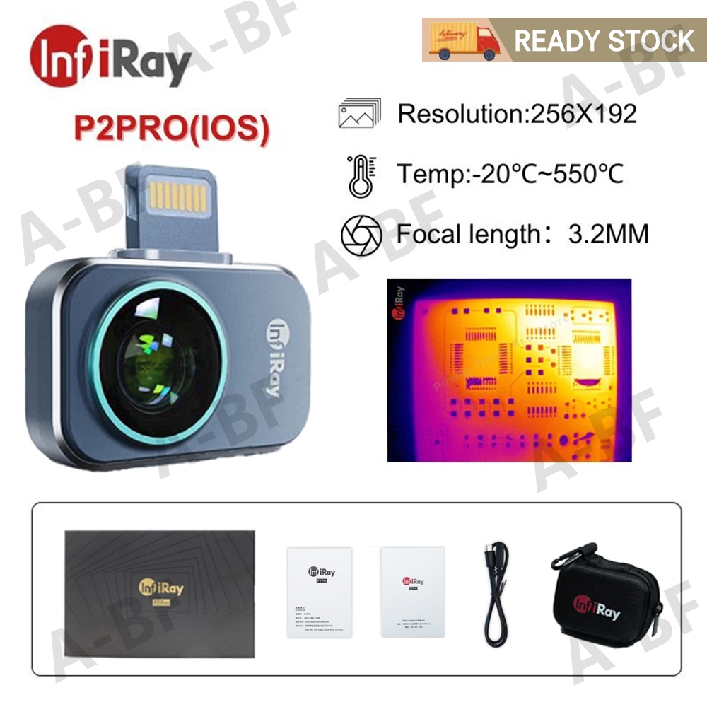 Infiray Xinfrared P2 PRO กล้องอินฟราเรดอุตสาหกรรม PCB การตรวจจับพื้น ...