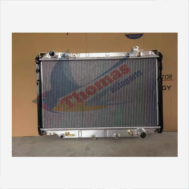 หม้อน้ําอลูมิเนียม สําหรับ TOYOTA LANDCRUISER 4.5L 4500 LC80 FZJ80 48 ...