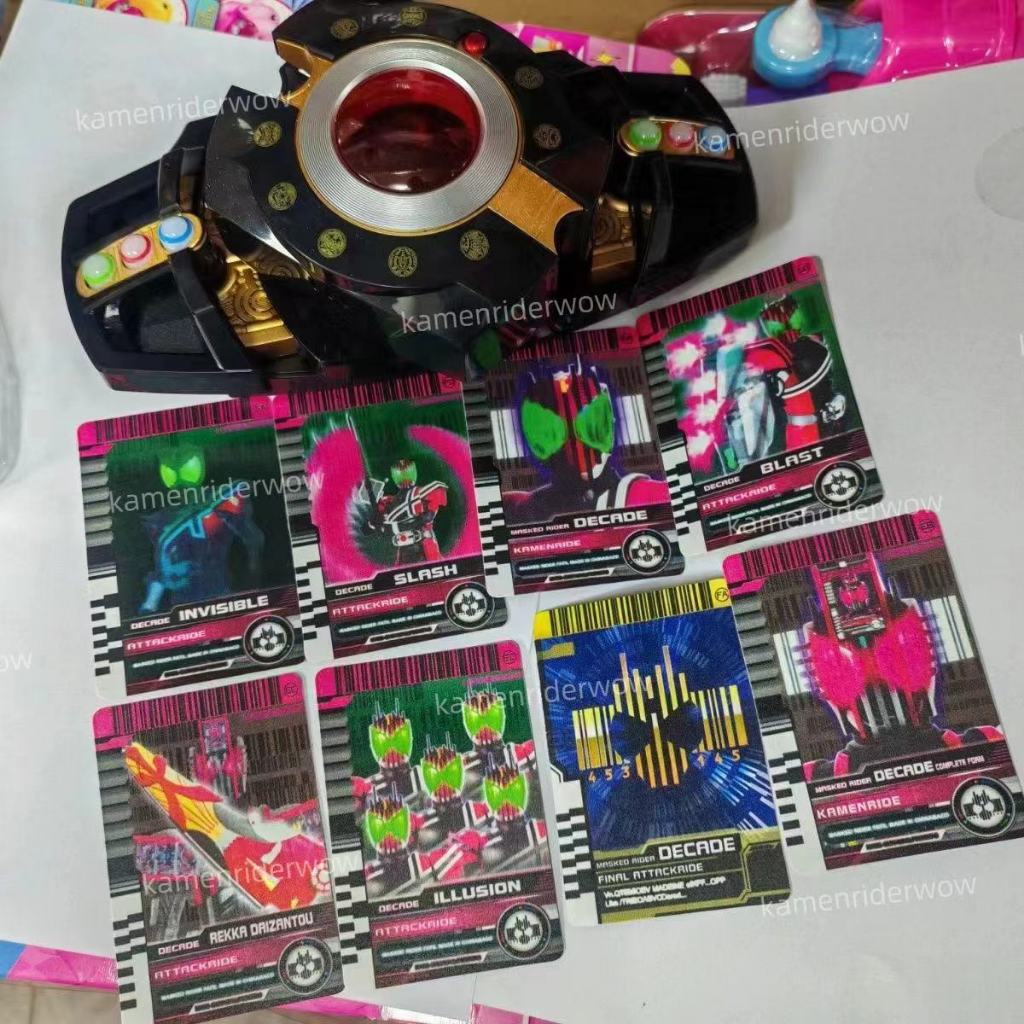 Kamen Rider Decade Driver Black Belt Driver OOO cards DX 2024 เวอร์ชั่น ...