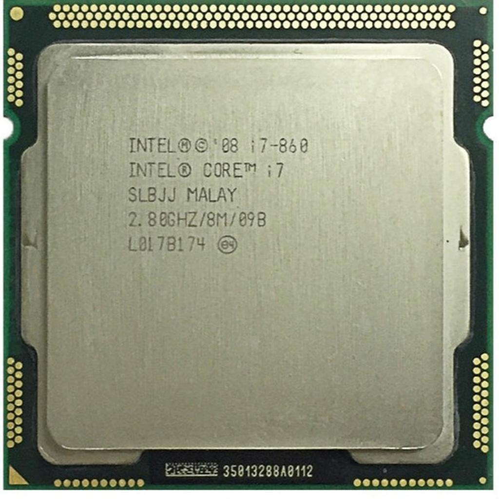 INTEL CPU I7-860 2.8GHZ 4-cores/8-threads 95W Socket 1156 / Socket H1 ...