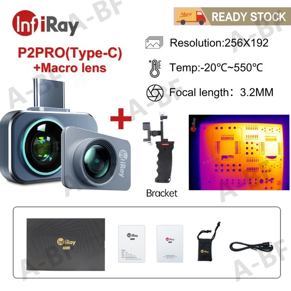 Infiray Xinfrared P2 PRO กล้องอินฟราเรดอุตสาหกรรม PCB การตรวจจับพื้น รุ่นกลางคืน กล้องถ่ายภาพ ...