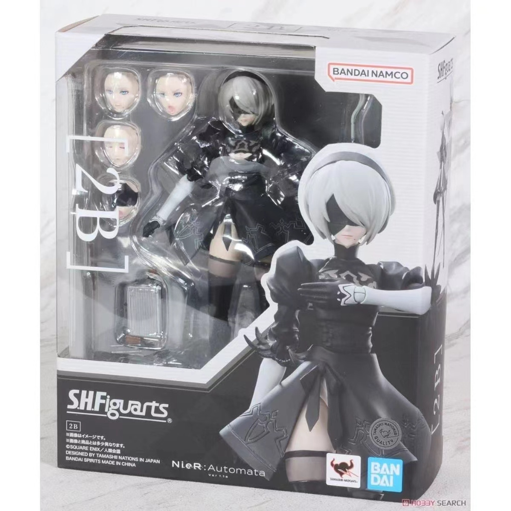 [พร้อมส่ง] แบรนด์ใหม่ BANDAI BANDAI ของแท้ SHF NieR: Automata 2B ขยับ ...