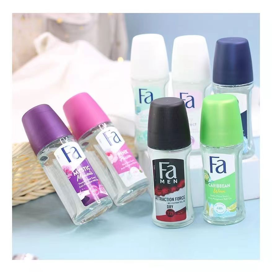 เยอรมันนําเข้า Fa ดอกไม้ยี่ห้อ Antiperspirant Roll-On 50ml Long-Lasting ...