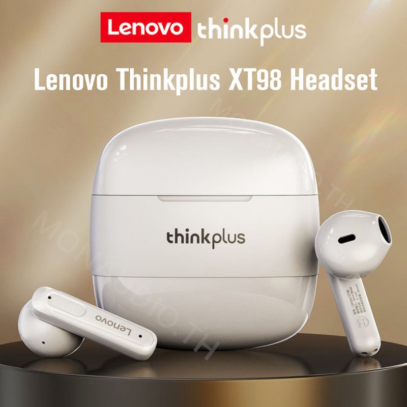 Lenovo thinkplus XT98 หูฟังบลูทูธ tws 5.3 ระบบสเตอริโอ ลดเสียงรบกวน ...