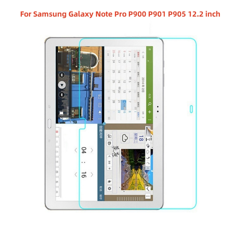 ฟิล์มกระจกนิรภัยกันรอยหน้าจอแท็บเล็ต ขนาด 12.2 นิ้ว สําหรับ Samsung Galaxy Note Pro P900 P901 ...