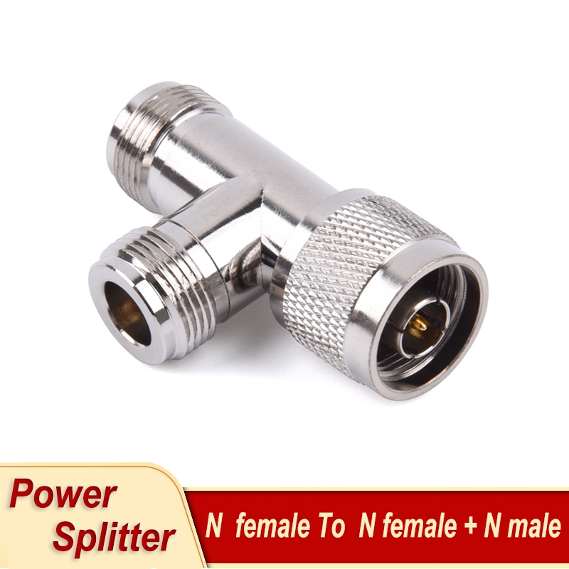 อะแดปเตอร์เชื่อมต่อ N Type Female to N Female + N Male Triple Tee ...
