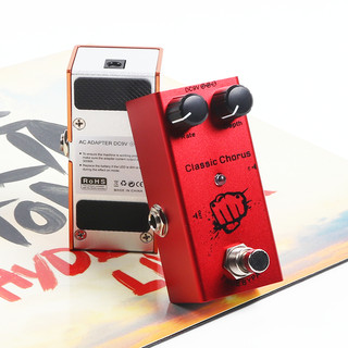 โลหะบิดเบือนกีตาร ์ ไฟฟ ้ า Effector Mini Single Block Professional Solo Delay/Chorus/Overdrive ...