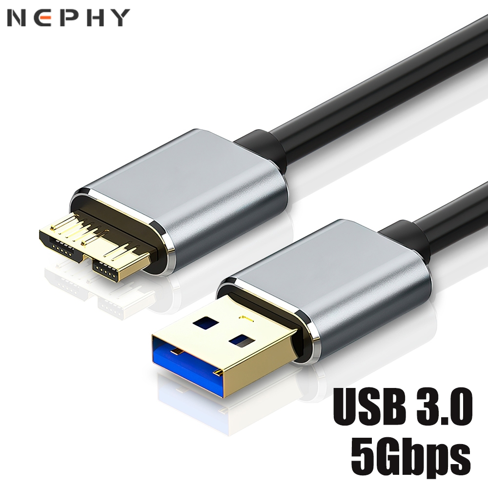 สายชาร์จ USB 3.0 เป็น Micro B HDD MicroB SSD Sata สําหรับฮาร์ดดิสก์ ...