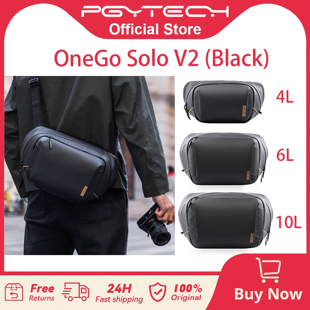 【ร้านค้าอย่างเป็นทางการ】PGYTECH OneGo Solo V2 สีดำ 4/6/10L กระเป๋ากล้อง ...