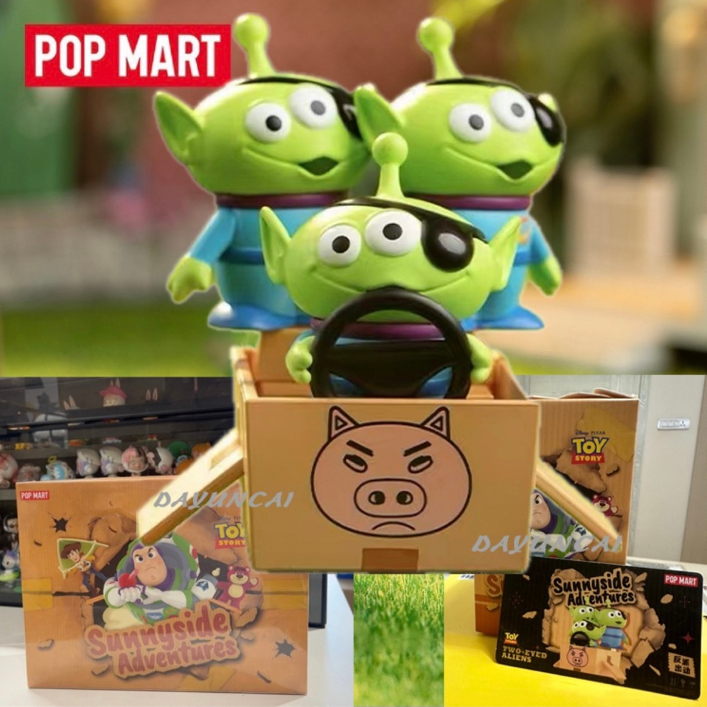 ของแท้ POPMART Disney Toy Story Sunnyside Adventures Series 12box（MAY ...