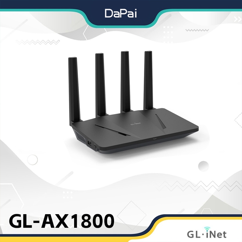 Gl.inet GL-AX1800(Flint) เราเตอร์ WiFi 6 - เราเตอร์อินเตอร์เน็ตไร้สาย ...