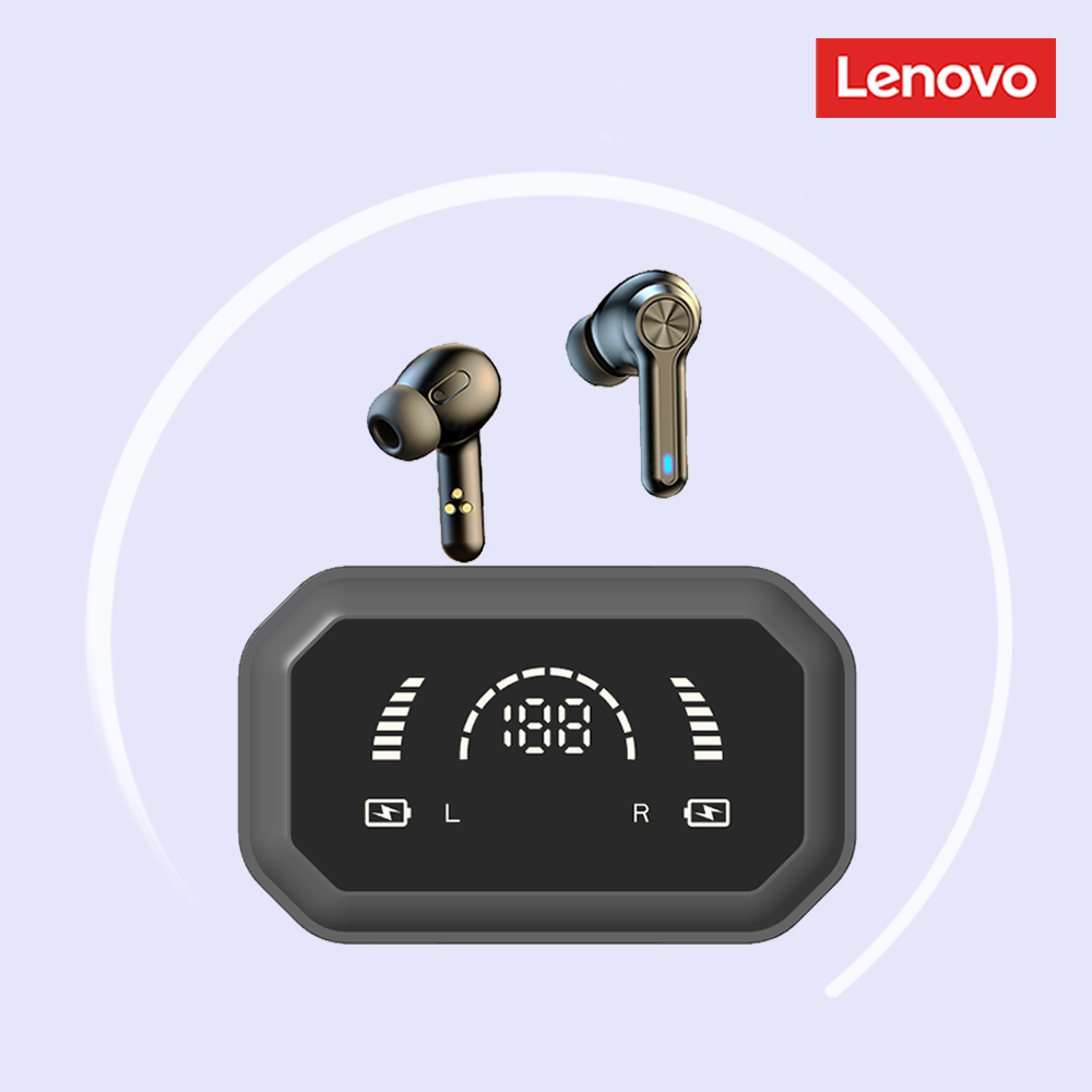 Lenovo LP3 Pro หูฟังบลูทูธไร้สาย TWS ควบคุมแบบสัมผัส จอแสดงผล LED ...