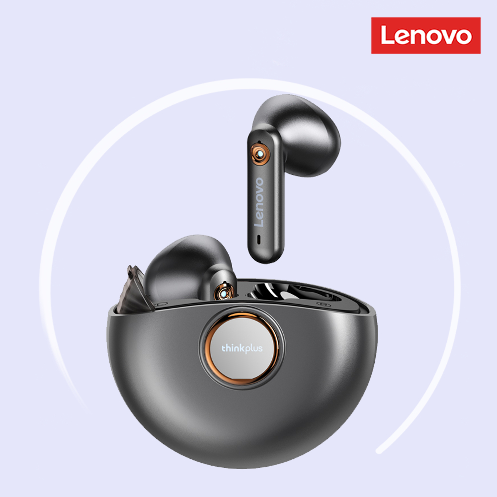 Lenovo T60 หูฟังบลูทูธไร้สาย 5.3 ตัดเสียงรบกวน ควบคุมสัมผัส เสียงเบส สแตนด์บายนาน | Shopee Thailand