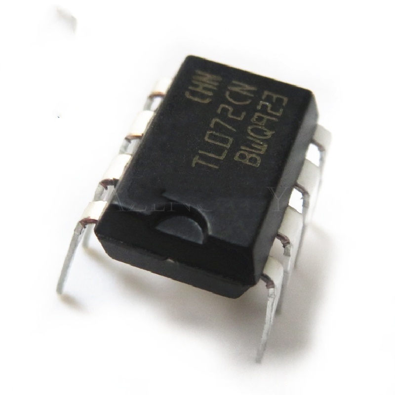 10 ชิ้น/ล็อต TL072CN TL072 TL072C TL072CP DIP-8 = NJM072D 072D เครื่องขยายเสียง - Op Amps Dual ...