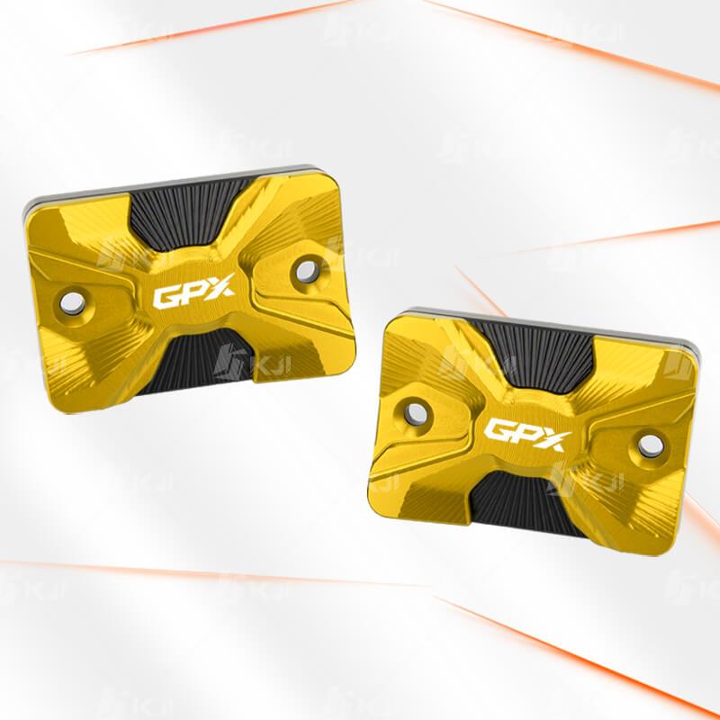 Sym GPX Drone 150 ฝาครอบถังน้ํามันเบรกหน้ารถจักรยานยนต์ CNC อลูมิเนียม ...