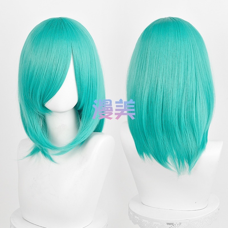 【Manmei】Girls Long Bangs Cosplay Wig 40cm Long Universal Heat Resistant ...