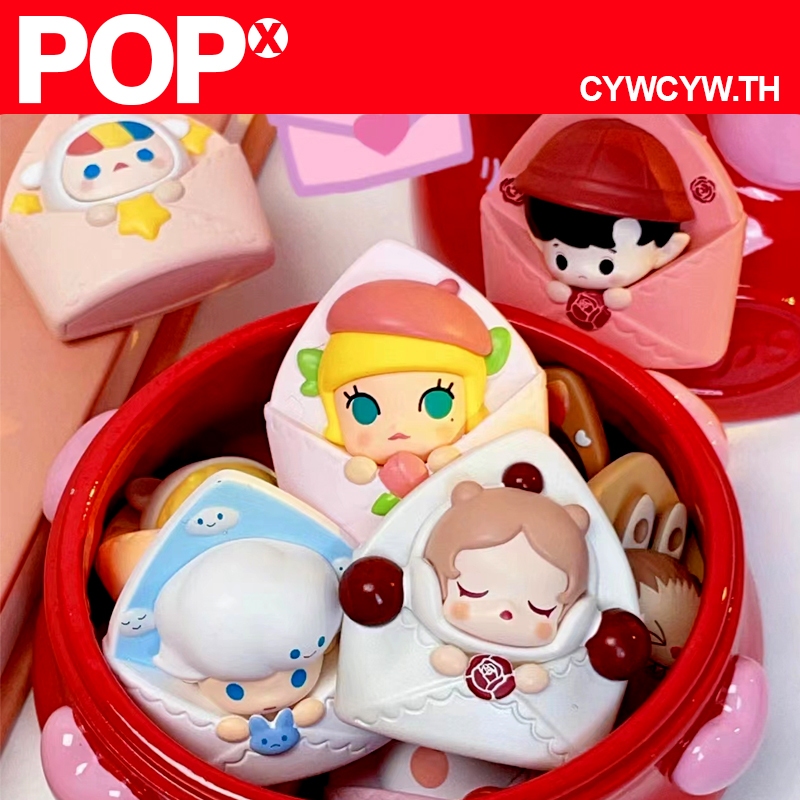 Pop bean PopMart Pucky Molly dimoo ตัวอักษรความรัก วันวาเลนไทน์ ...