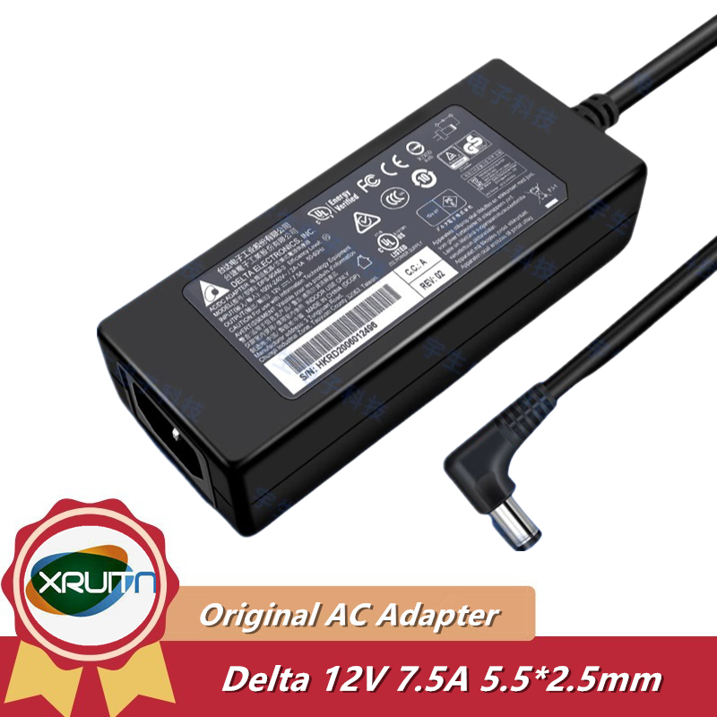 Delta DPS-90AB-3 DPS-90FB 12V 7.5A 90W 5.5x2.5 มม.อะแดปเตอร์ AC สําหรับ ...