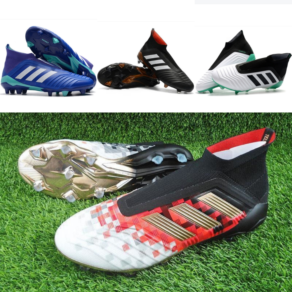 Adi Predator 18+x Pogba รองเท้าฟุตซอล กันลื่น ทนต่อการสึกหรอ ไซซ์ 39-44 ...
