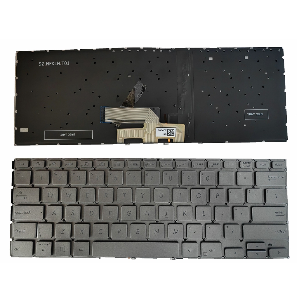 ใหม่สําหรับ Asus ZenBook UX462 UX462DA UM462 UM462D แป้นพิมพ์โน้ตบุ๊ค ...