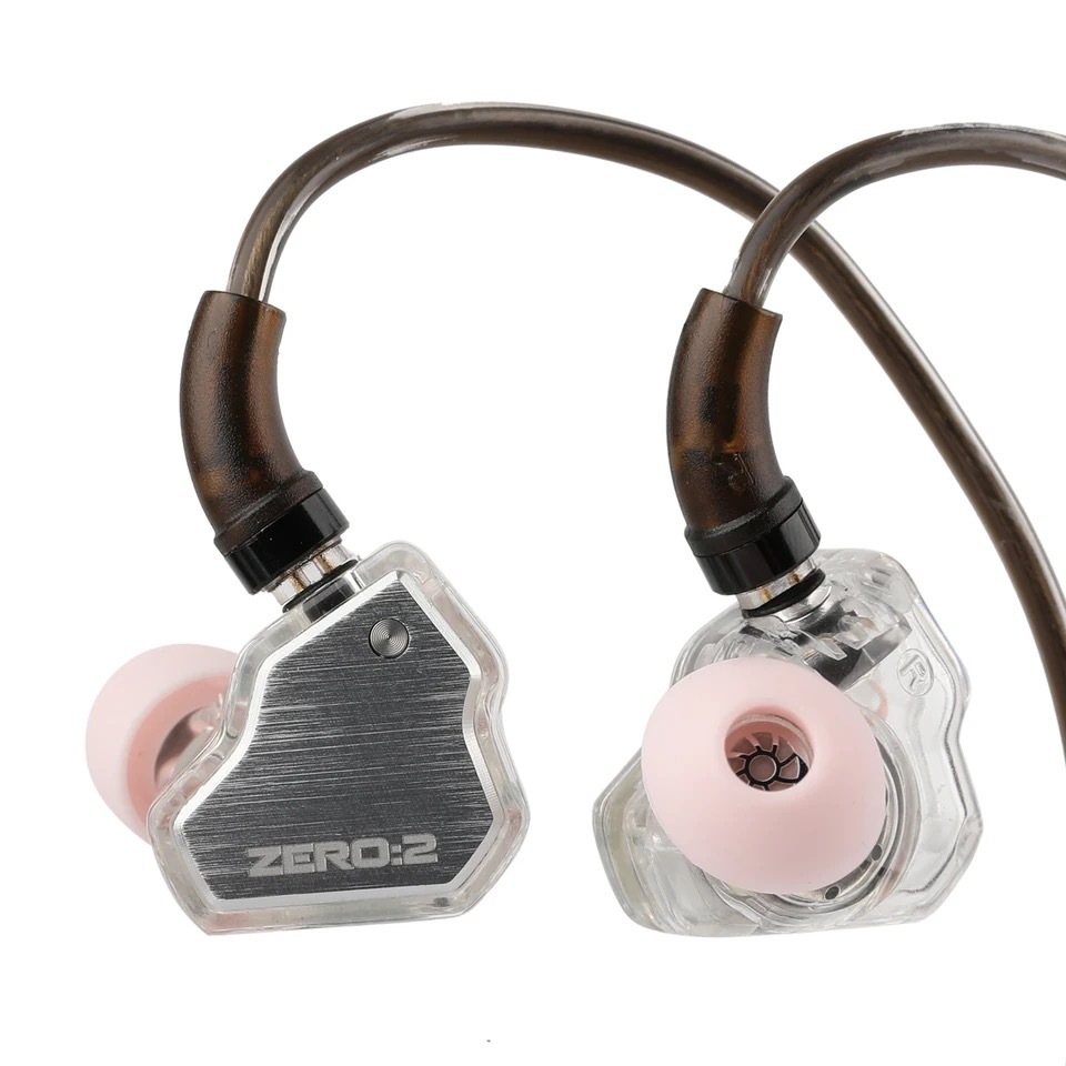 7hz x Crinacle Zero 2 Zero :2 Updated 10 มม. ไดรเวอร์ไดนามิก IEM หูฟังเล่นเกม แบบใช้สาย พร้อมสาย ...