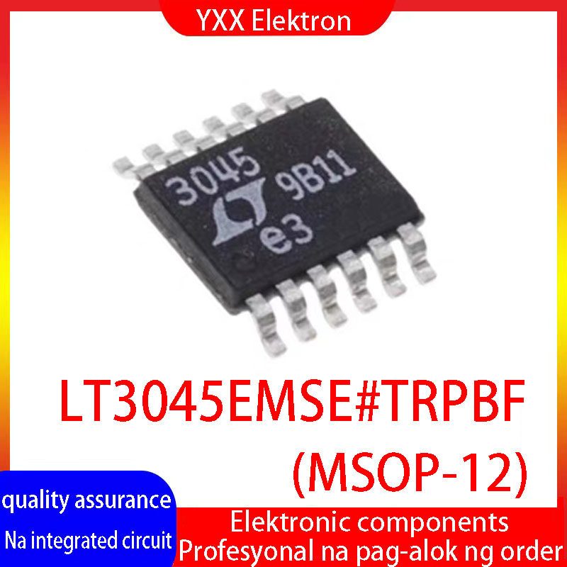 วงจรรวม LT3045EMSE LT3045EMSE#PBF Lt3045emse#TRPBF แผ่นชิปวงจรรวมควบคุมแรงดันไฟฟ้า แรงดันต่ํา ...