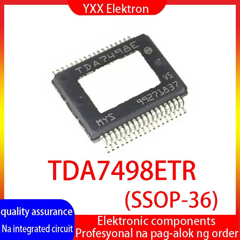 ชิปวงจรรวมเครื่องขยายเสียง TDA7498E Patch SSOP-36 2 * 160W TDA7498ETR ...