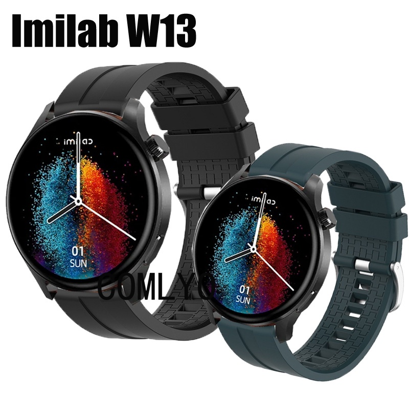 สําหรับ IMILAB W13 สมาร์ทวอทช์ สายซิลิโคน นุ่ม กีฬา ผู้หญิง ผู้ชาย | Shopee Thailand