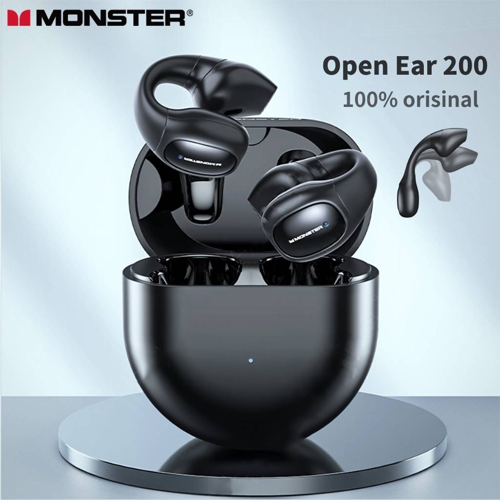 Monster Open Ear 200 หูฟังบลูทูธ 5.3 IPX5 ไร้สาย TWS Waterproof Ear ...