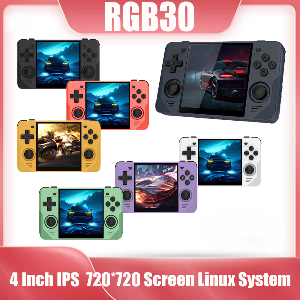 Powkiddy RGB30 เครื่องเล่นเกม WiFi หน้าจอ 4.0 นิ้ว แบบพกพา | Shopee ...