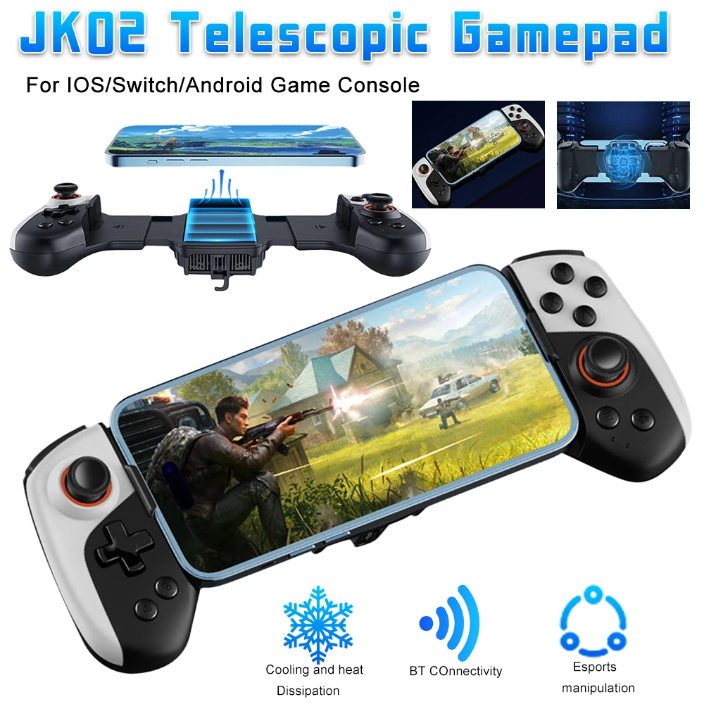 Jk02 จอยสติ๊กควบคุมเกม กึ่งตัวนํา สําหรับ IOS Switch Android | Shopee Thailand