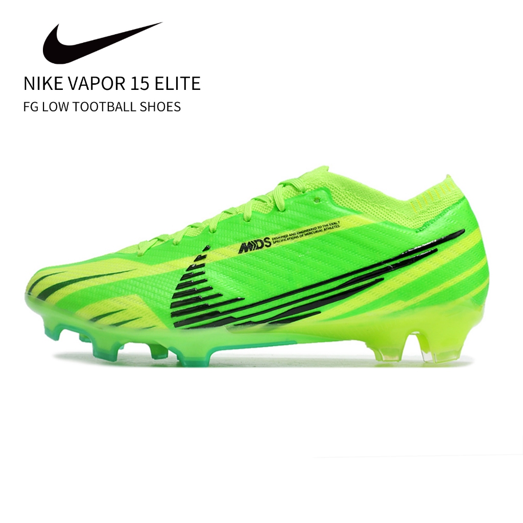 Vapor 15 Elite FG รองเท้าฟุตบอล Ronaldo Long Nail Mbappe Air Cushion AG ...