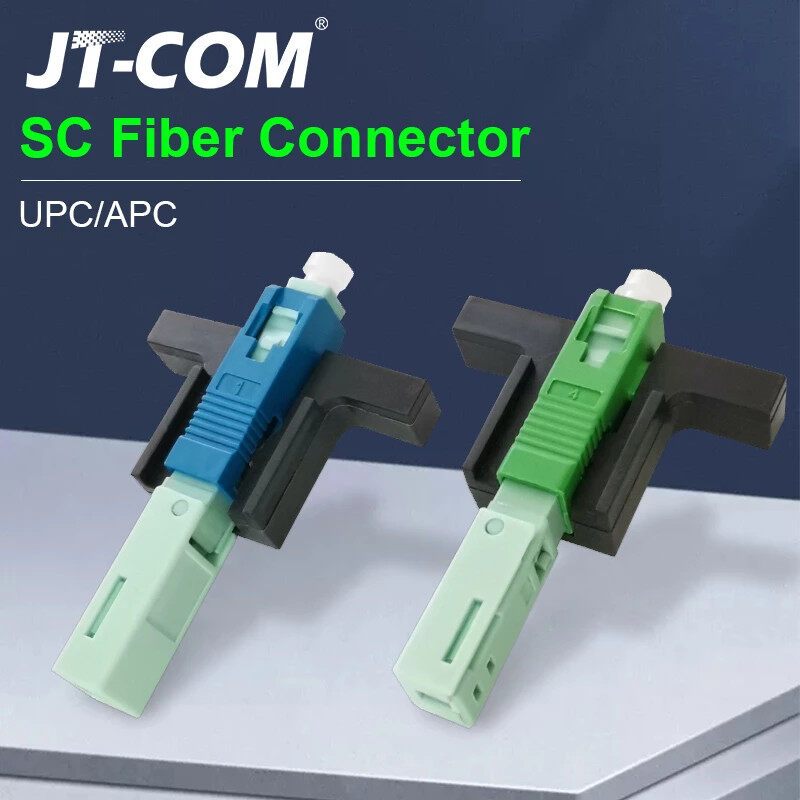 Jt-com 50pices Fibre Optic Sc Connector ผีเสื้อ Fiberhome Single-Mode ...