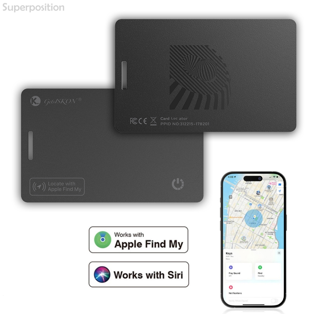 Nfc Find My Tag Smart Tracker Card Phone Finder พร ้ อมแบตเตอรี ่ อายุ ...