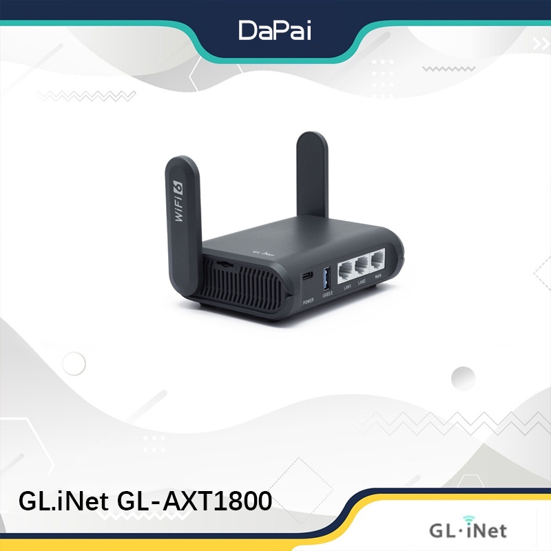 Gl.inet GL-AXT1800 (Late AX) เราเตอร์ขยาย ขยาย ทวนสัญญาณ Wi-Fi 6 กิกะ ...