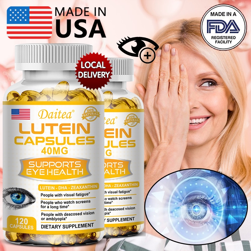 Daitea Eye Complex ประกอบด้วยลูทีนและซีแซนธิน เพื่อสนับสนุนสุขภาพดวงตา ...