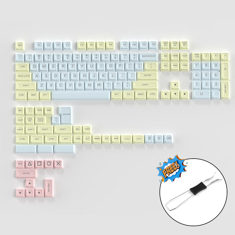147Keys Keycaps JSA Profile PBT for Alice Layout/61/64/68/75/84/87/96 ...