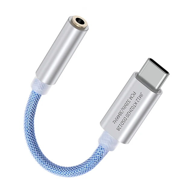 Jcally JM12 ชิปอะแดปเตอร์แปลงเสียงดิจิทัล ชุบเงิน KTO2H20 32bits/384KH ...